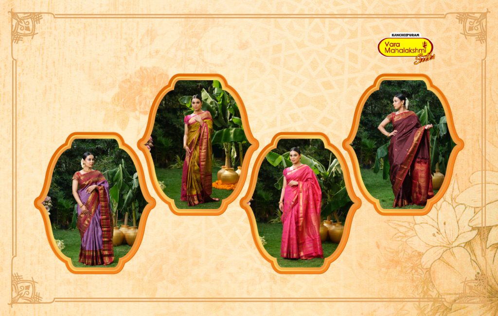 The best sarees for Pelli Choopulu - Kanchivml